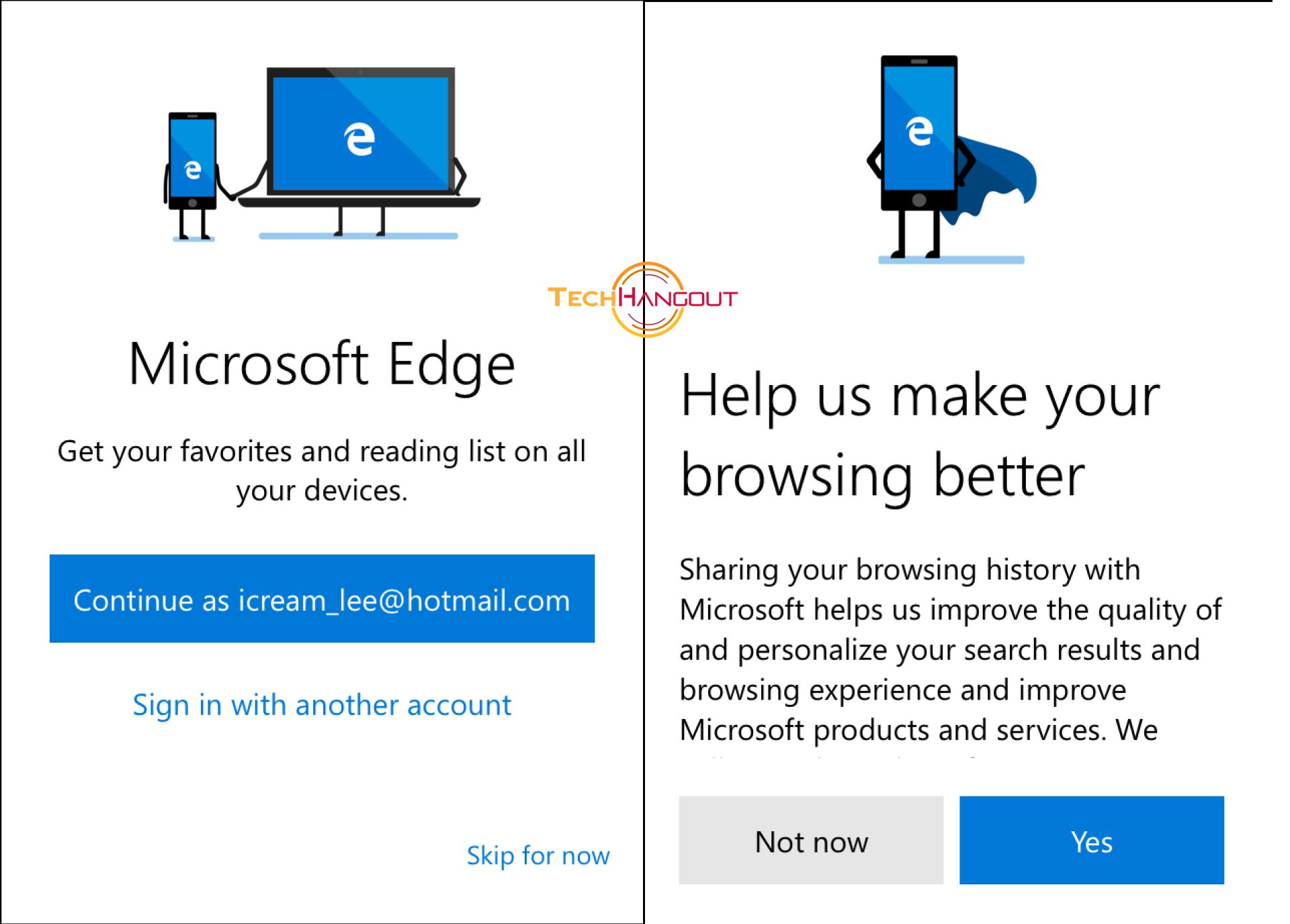 รีวิว Microsoft Edge Mobile ตัวจริง ผู้ท้าชิง Browser - Tech-hangout