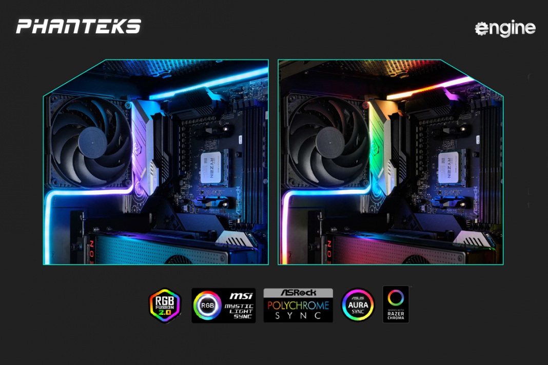 PHANTEKS เปิดตัว NEON DIGITAL-RGB-STRIP LIGHING EVOLED - TechHangout