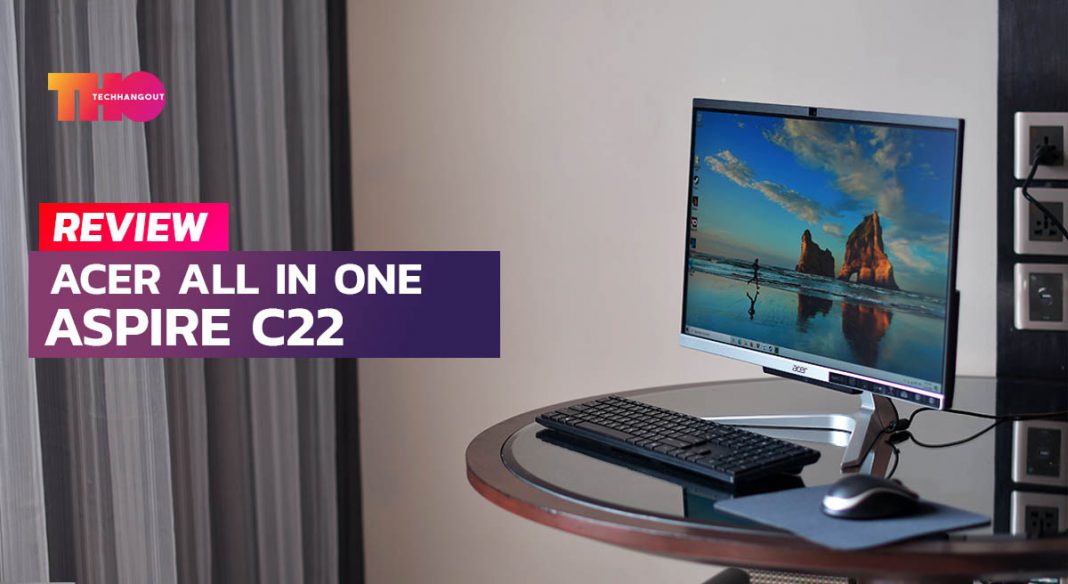 รีวิว ACER ASPIRE C22 ALL IN ONE ตัวเดียวครบ จอ 21.5 นิ้ว ทีม RYZEN ...